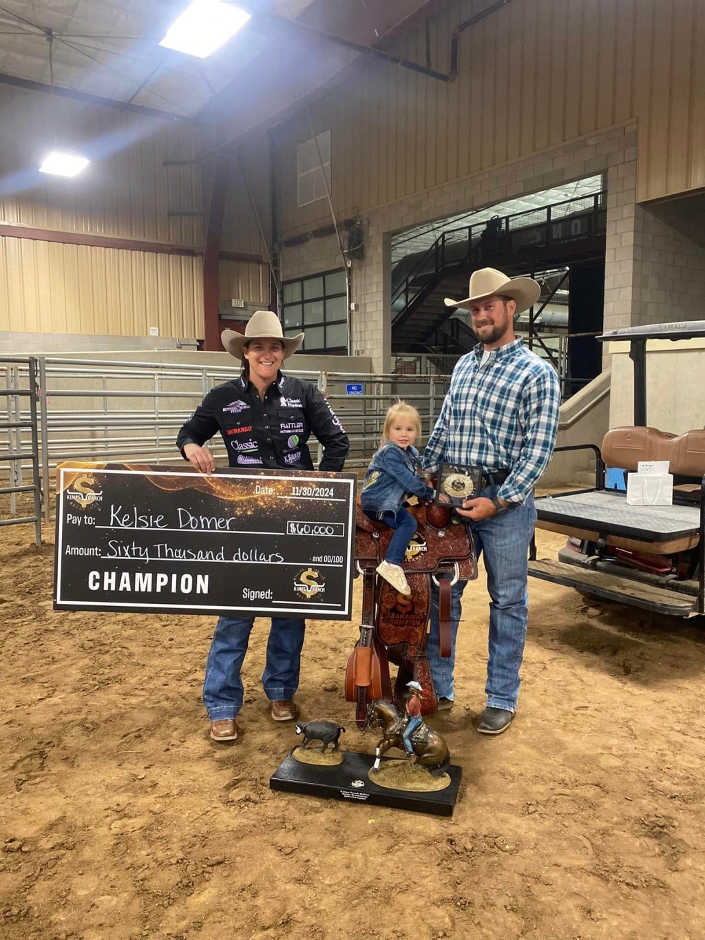 Rodeo star’s 3-year-old daughter dies in front of her in freak horse ...