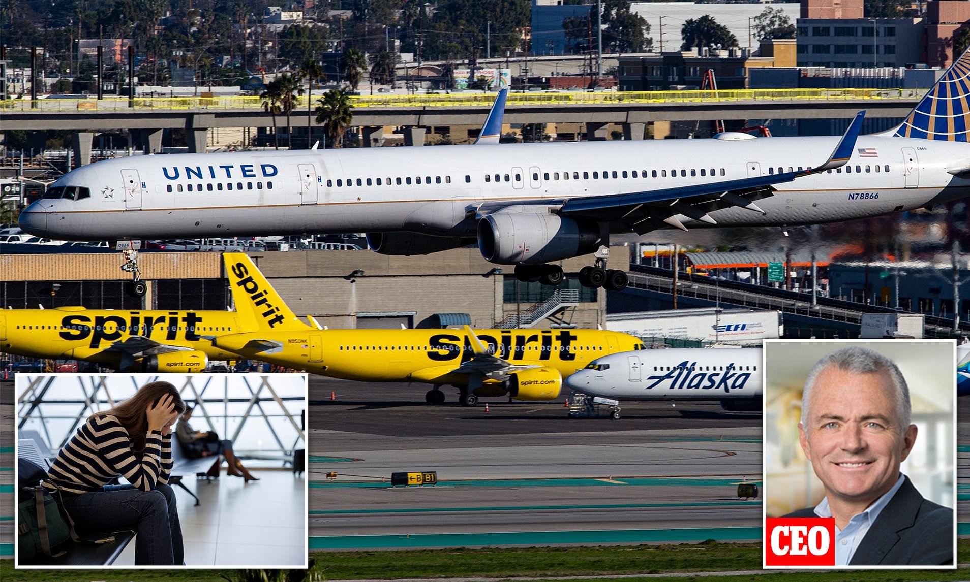 Vacation panic for millions as Spirit axes flights and slashes routes ...