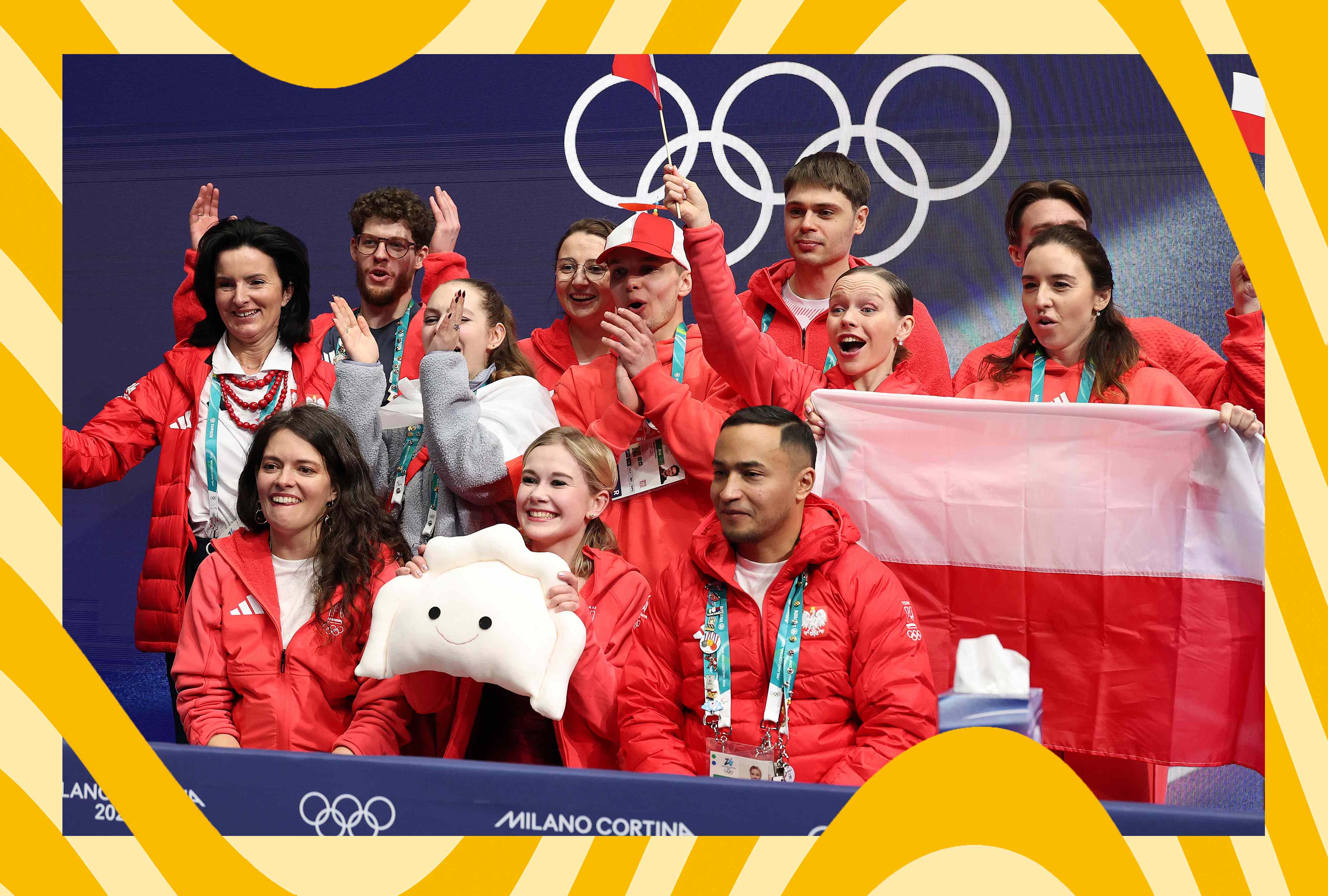Team Poland wins gold for cutest food mascot at the Olympics