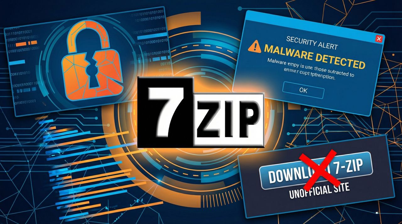 A fake 7‑Zip installer is spreading, and the malware’s goal is unexpected