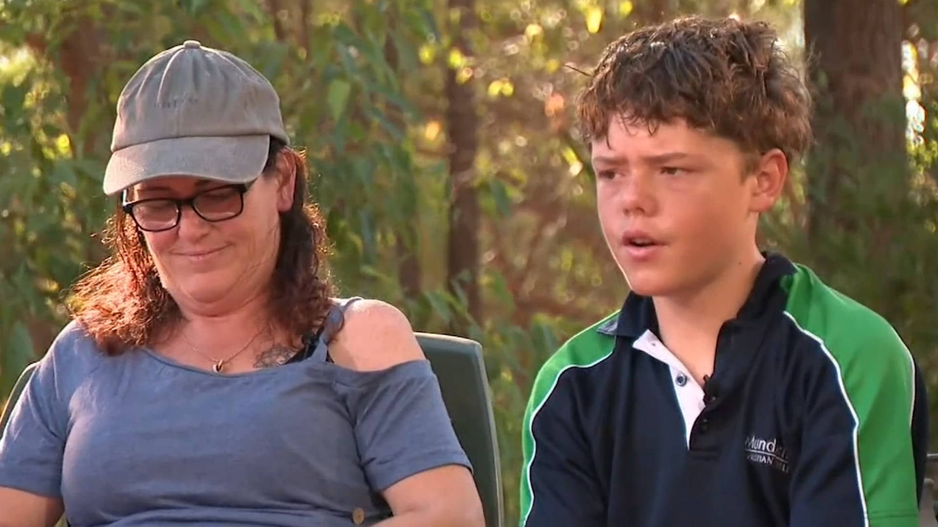 Audio of 'extraordinary' boy's Triple Zero call after 4km swim