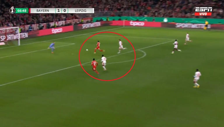 Golazo de Luis Díaz en Copa de Alemania: espectacular pase y monumental ...