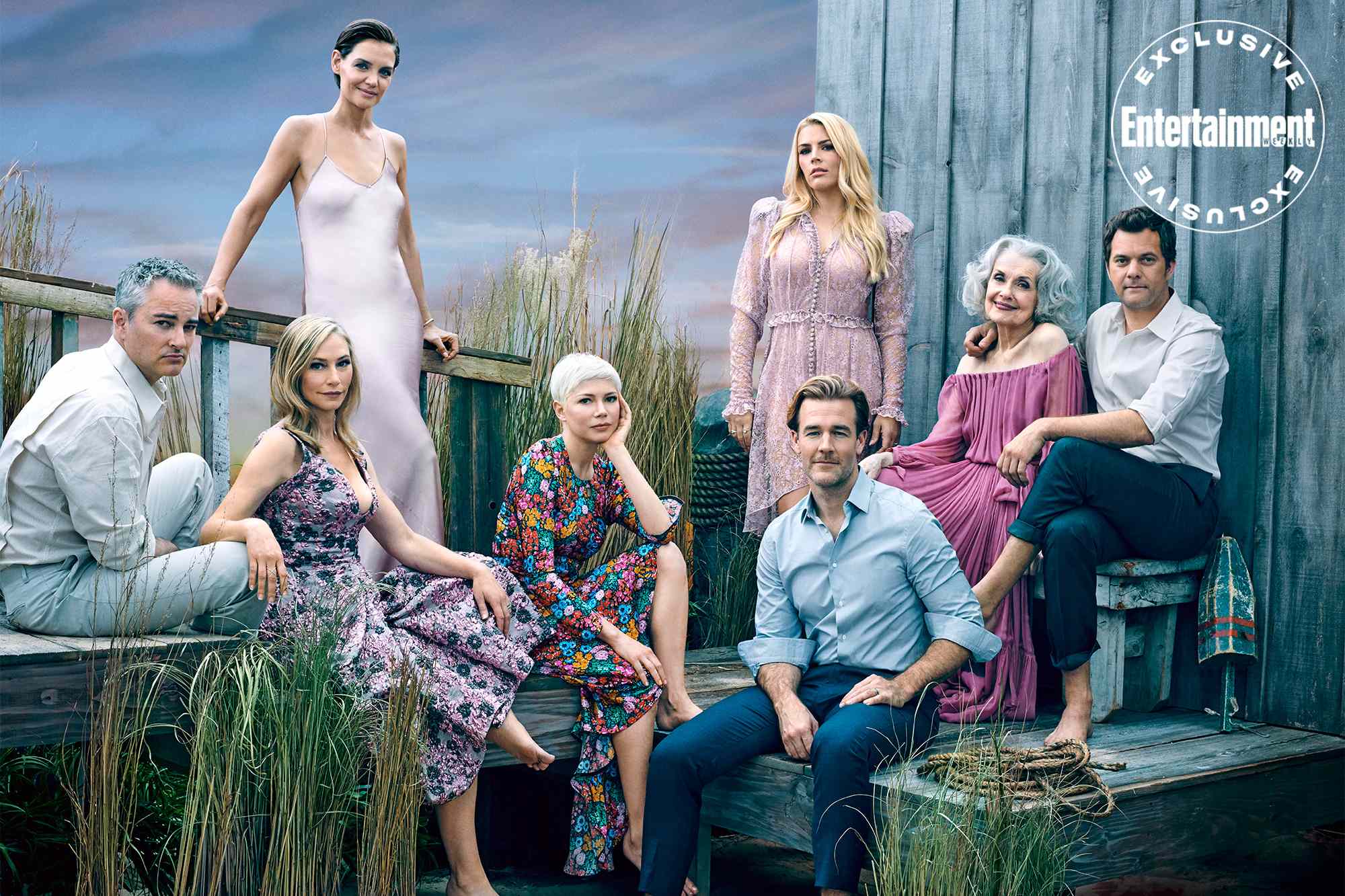 Look back at James Van Der Beek and “Dawson's Creek” cast reunite for ...