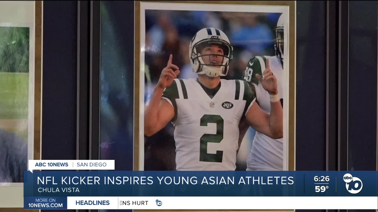 Chula Vista kicker Jason Myers makes NFL history, inspires Asian athletes