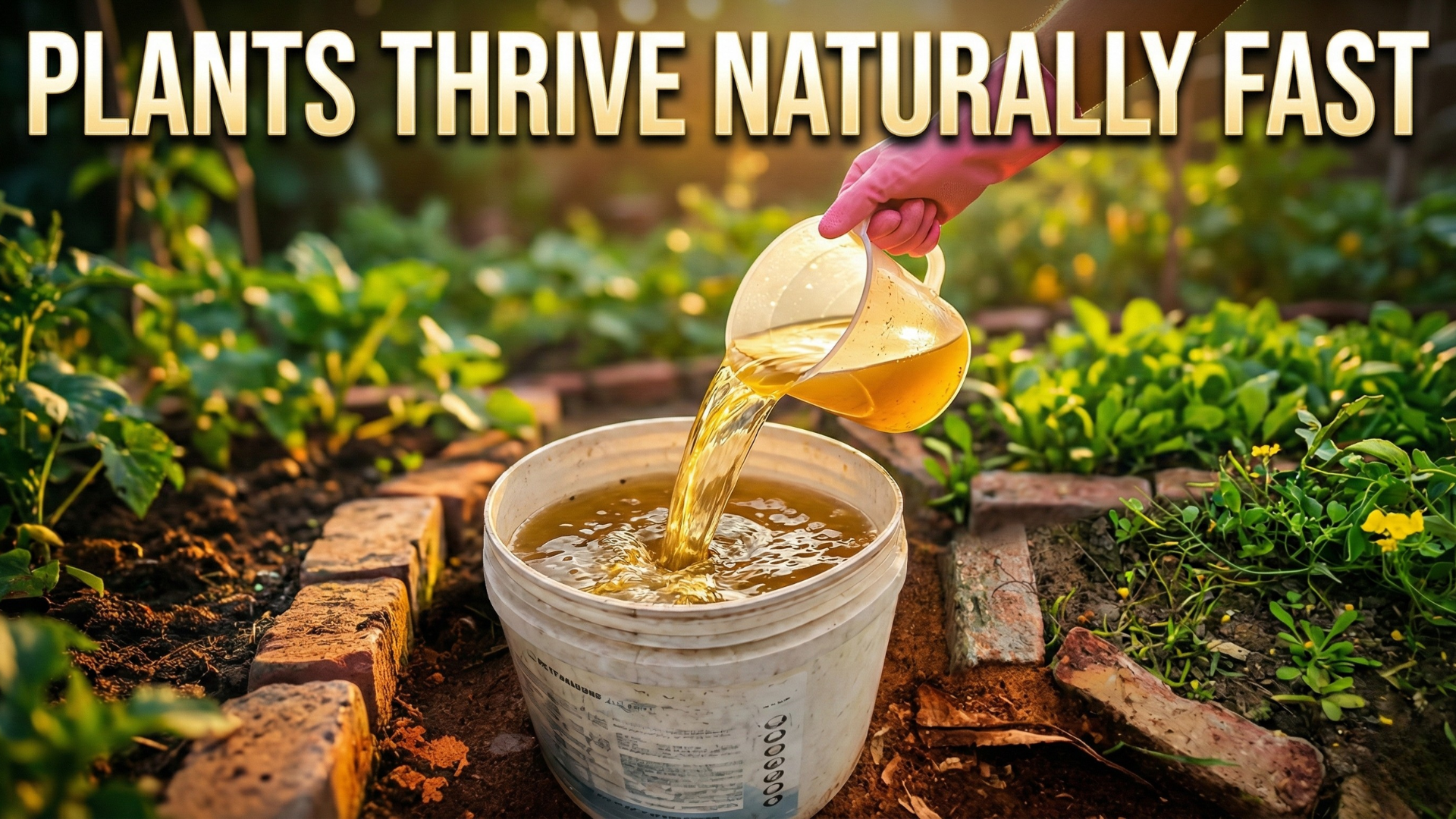 Grow stronger plants naturally with this easy booster