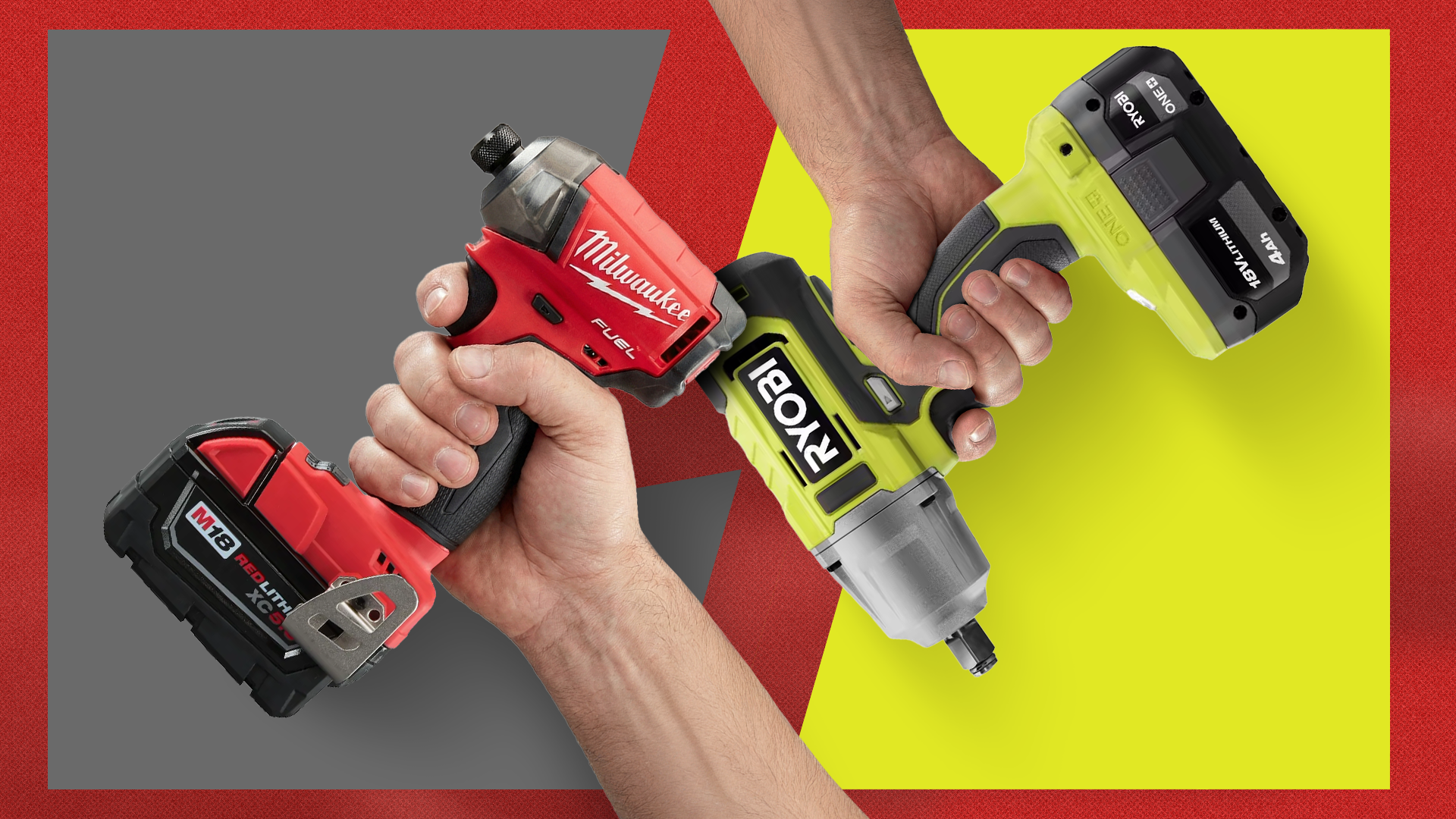 Stop pretending Ryobi is the same as Milwaukee