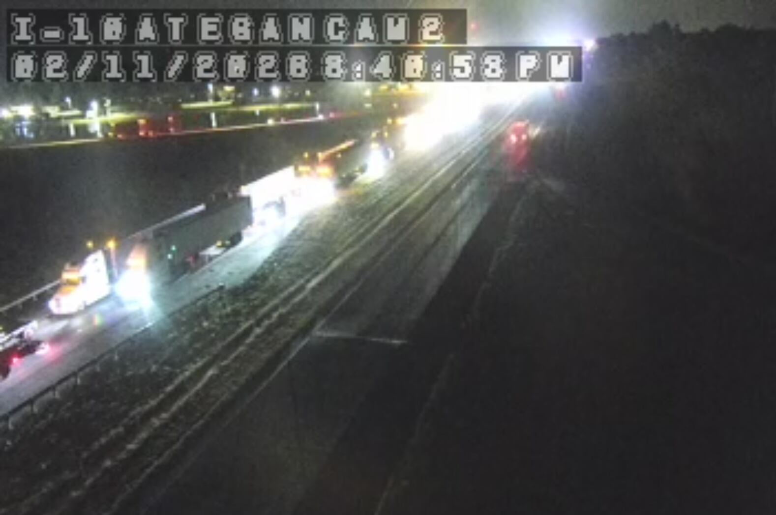 I-10W partially blocked between Egan and Jennings due to two crashes ...
