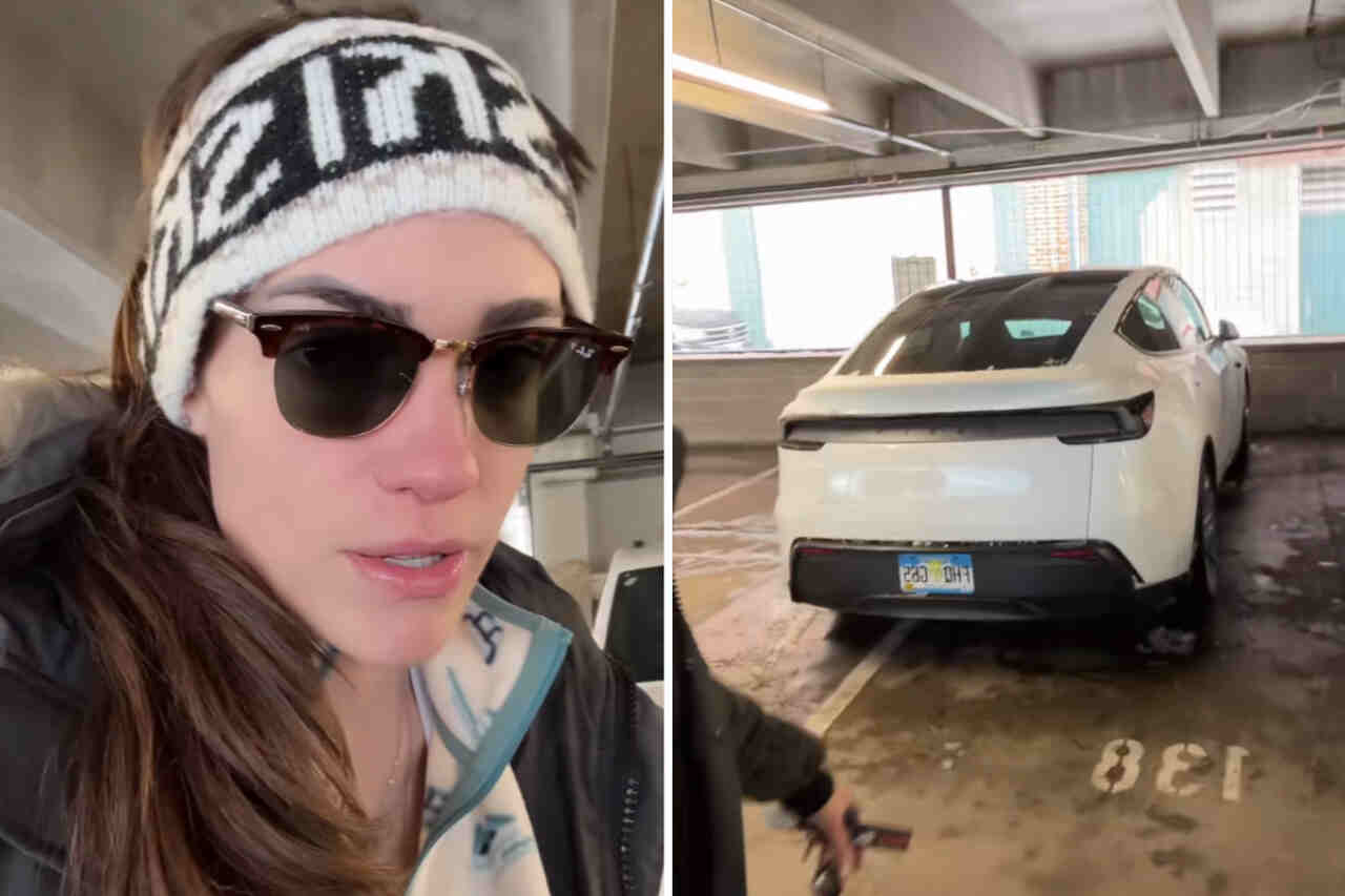 Woman reports a parking spot fight with a Tesla owner: "This building ...