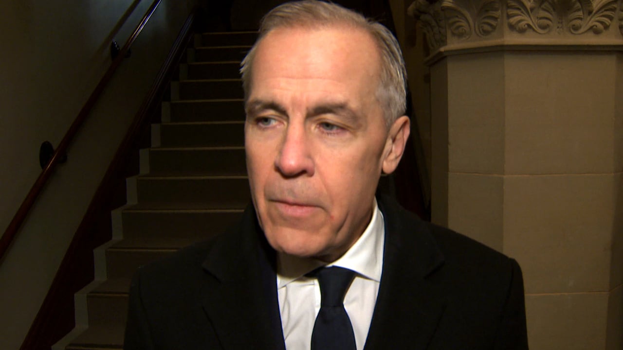 Tearful Mark Carney tells Tumbler Ridge: 'We mourn with you'