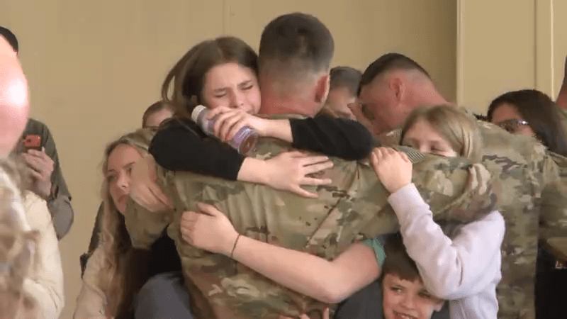 Iowa National Guard celebrates return of 250 soldiers from duty