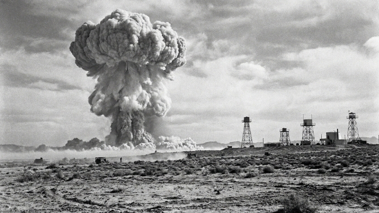 The atomic age began in 1946 as nuclear weapons changed global power