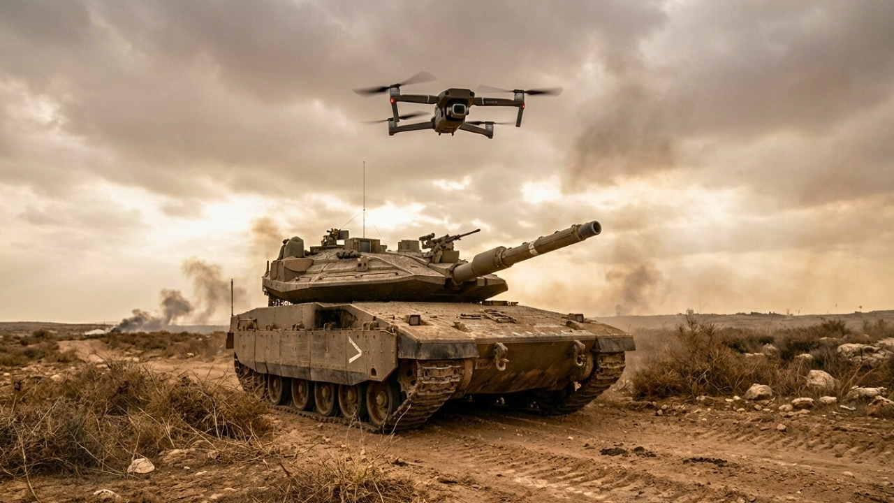 Combat drones are forcing tanks to change their role on the battlefield