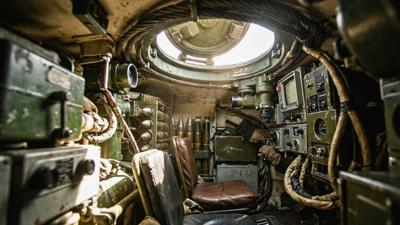 Inside modern Russian tanks reveals the systems hidden beneath the armor
