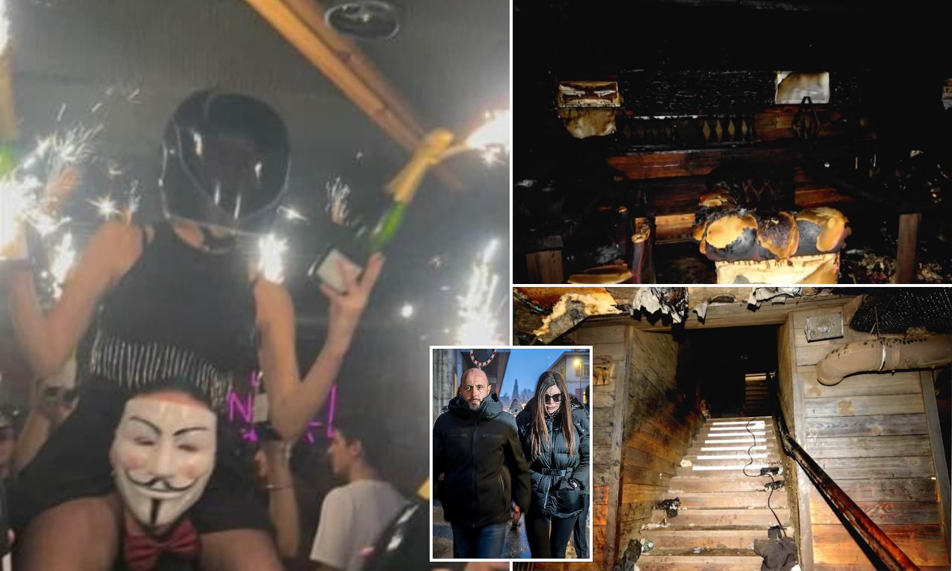 Inside Swiss bar where 41 people were killed in New Year's Eve inferno ...