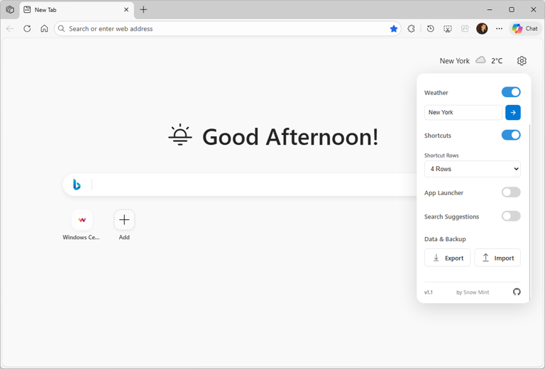 New tab extension aims to fix Microsoft Edge’s cluttered layout