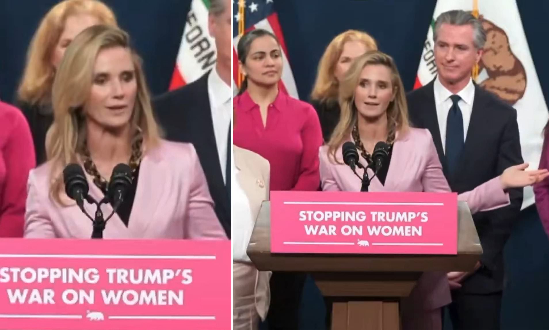 Gavin Newsom's wife scolds female journalists for asking the 'wrong ...