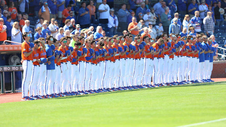 Gators baseball announces Sunday starting pitcher