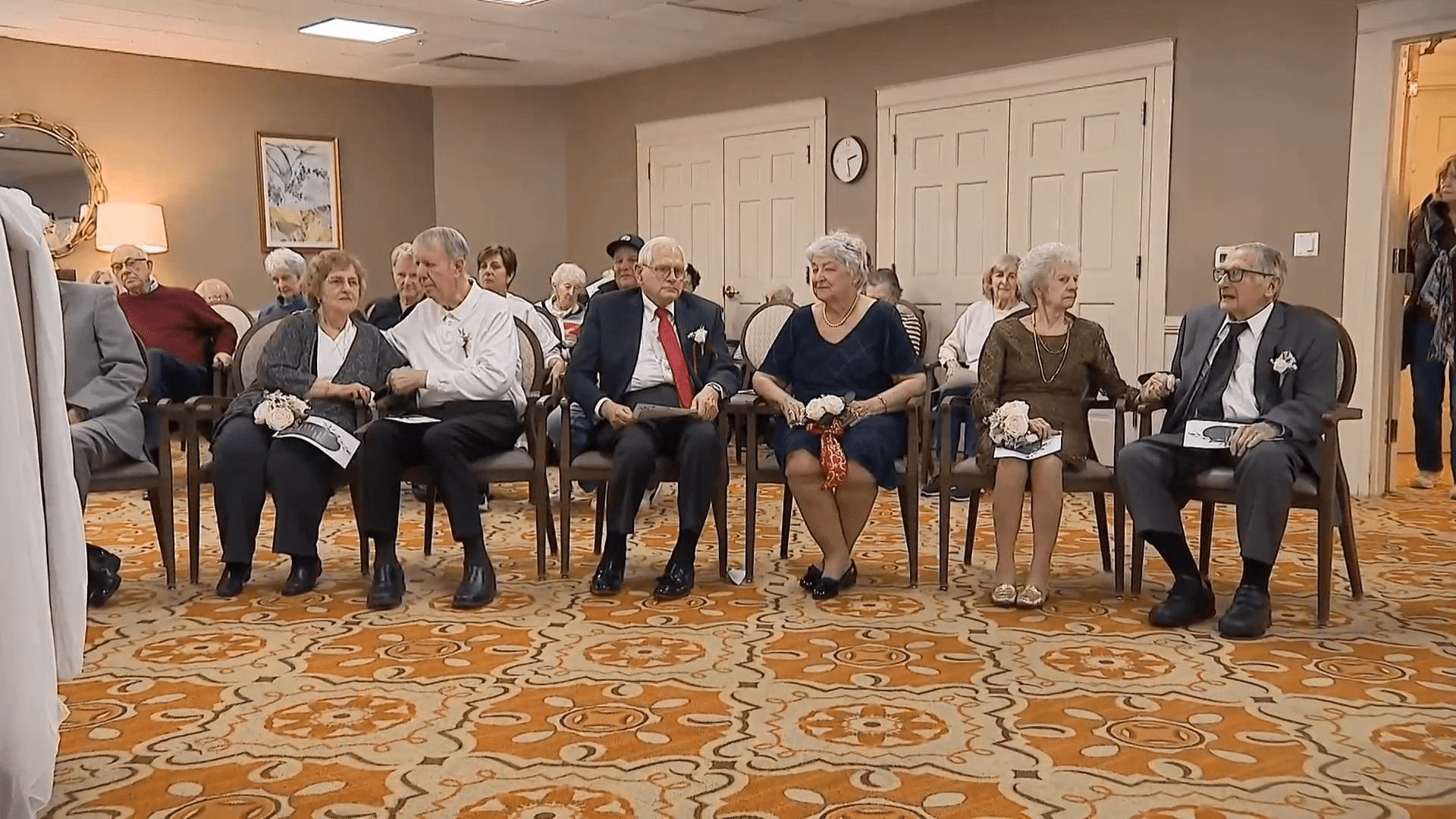 Love is in the air as residents renew vows at suburban senior living ...