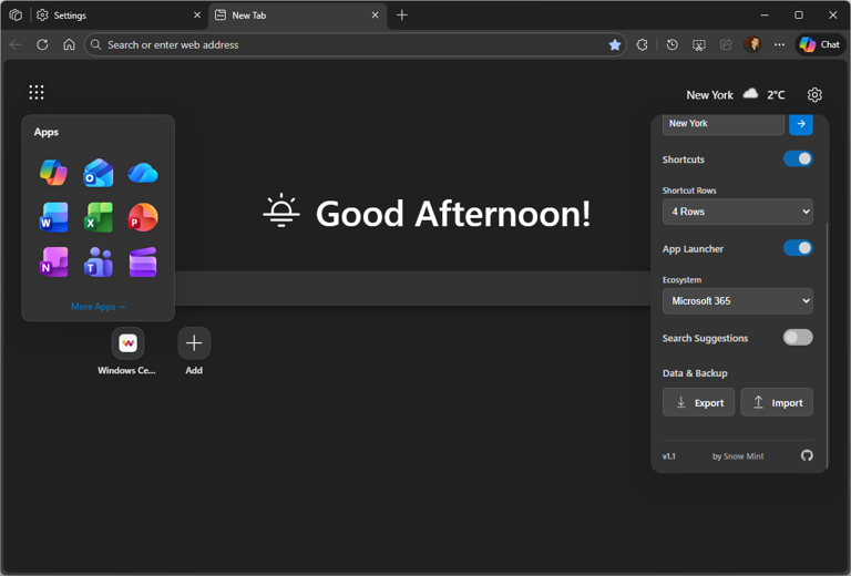 New tab extension aims to fix Microsoft Edge’s cluttered layout