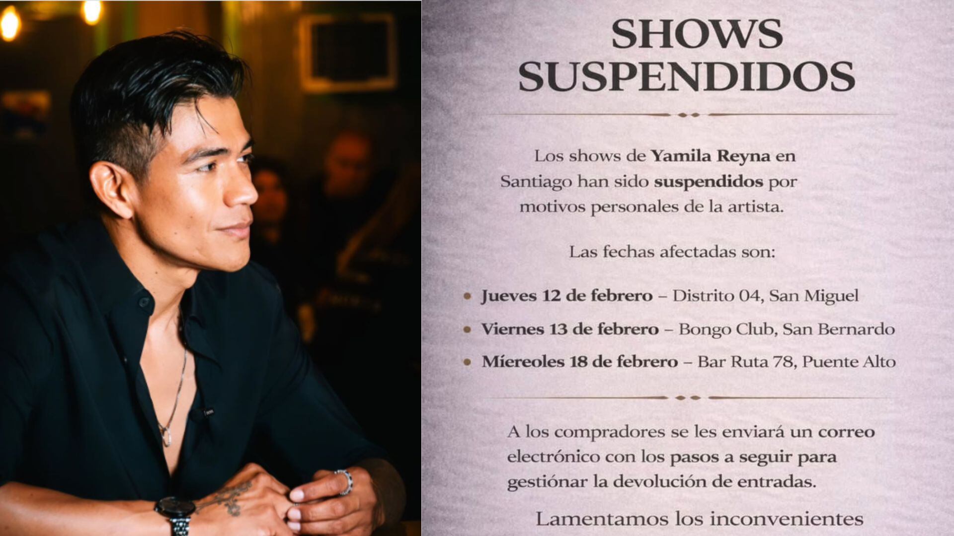 Américo publica mensaje en redes tras supuesto incidente violento con ...