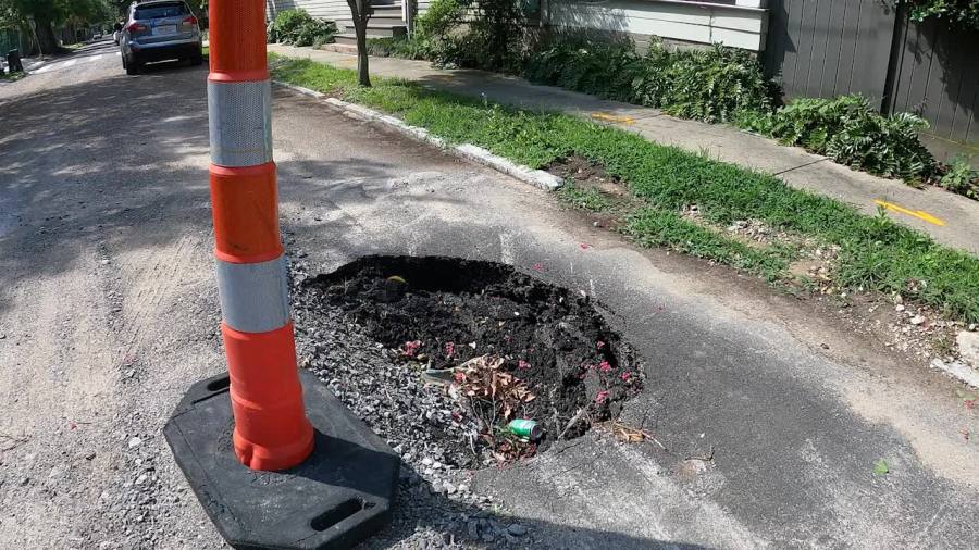 City of New Orleans makes progress on pothole filling goals