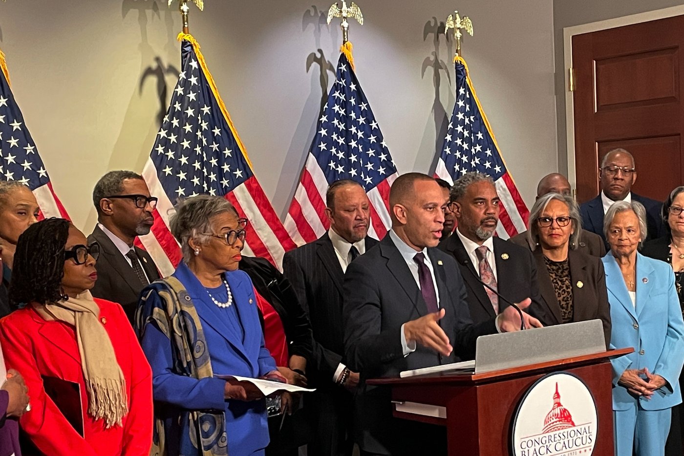 Congressional Black Caucus and civil rights leaders unite to counter ...