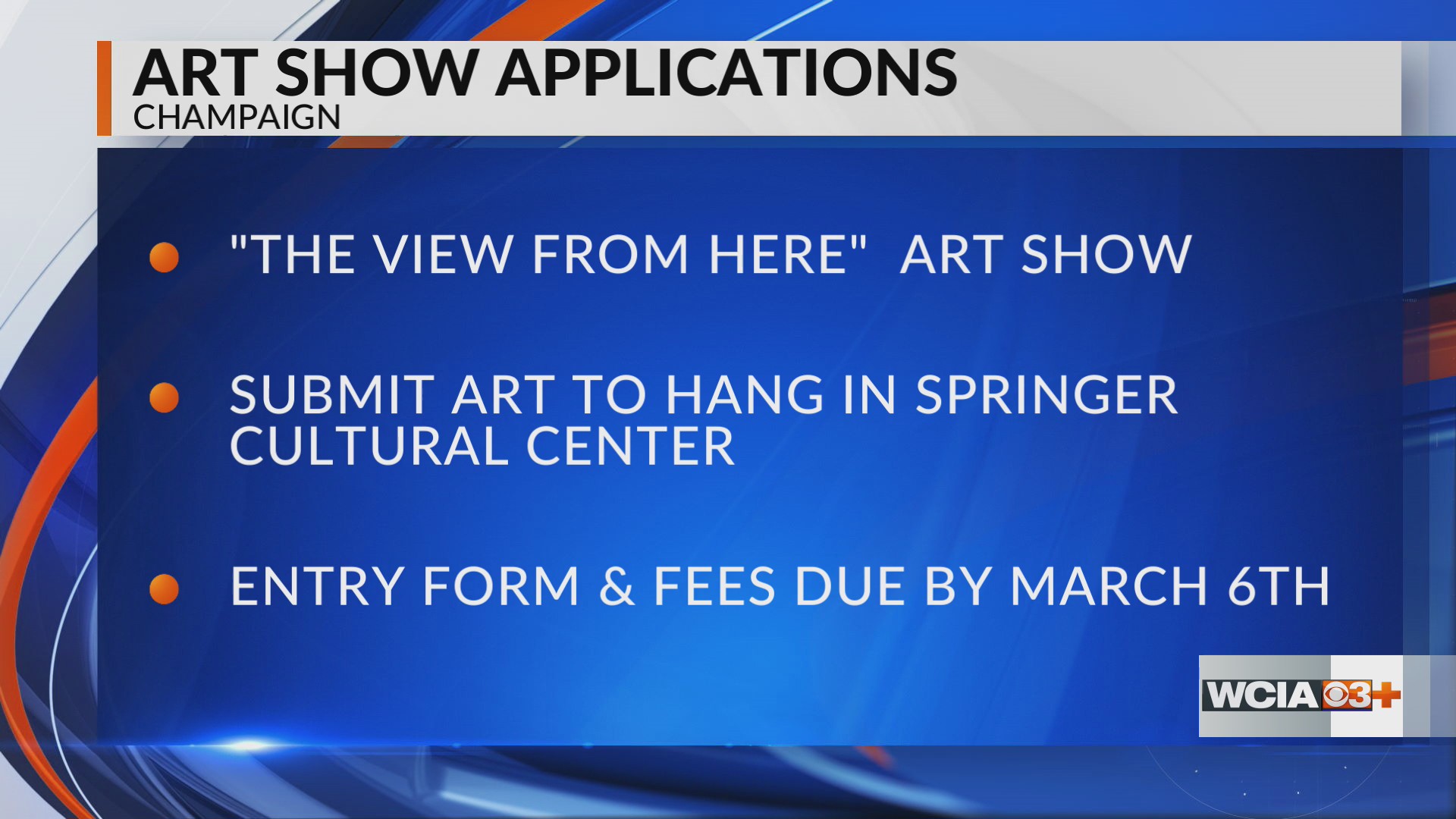 Submissions open for inaugural Champaign Park District community art ...