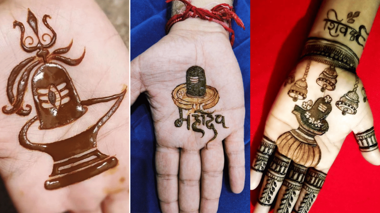 Maha Shivratri 2026 traditional mehendi designs inspired by Shiv Parvati