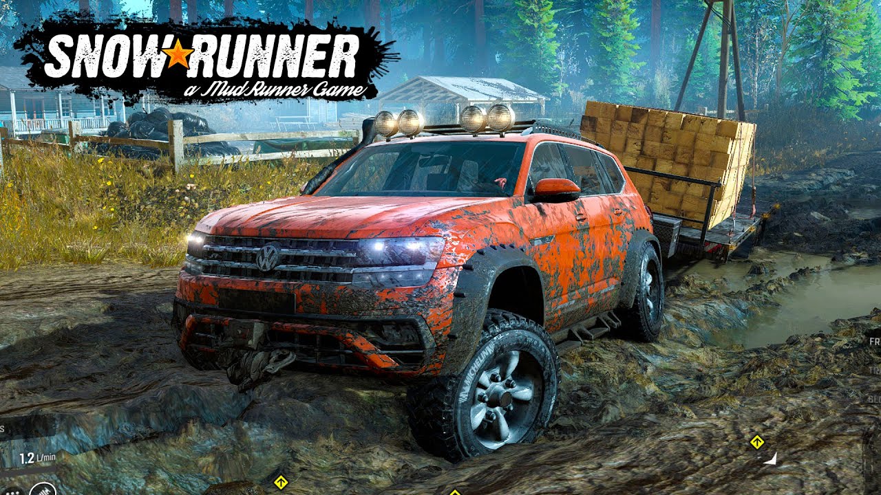 ¡Trabajo duro para la Volkswagen Atlas! | Snow Runner