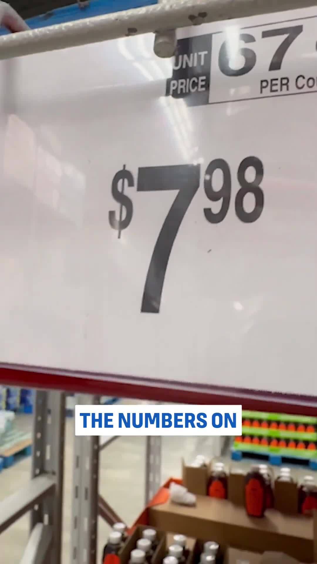 This Sam's Club price tag = final markdown