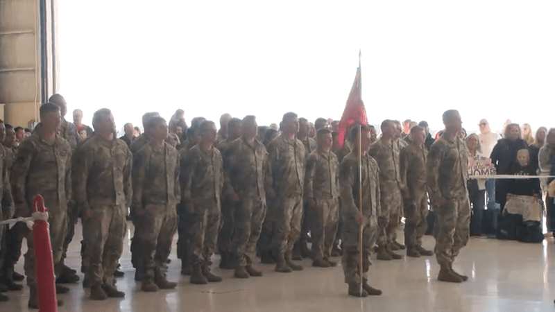 Iowa National Guard celebrates return of 250 soldiers from duty