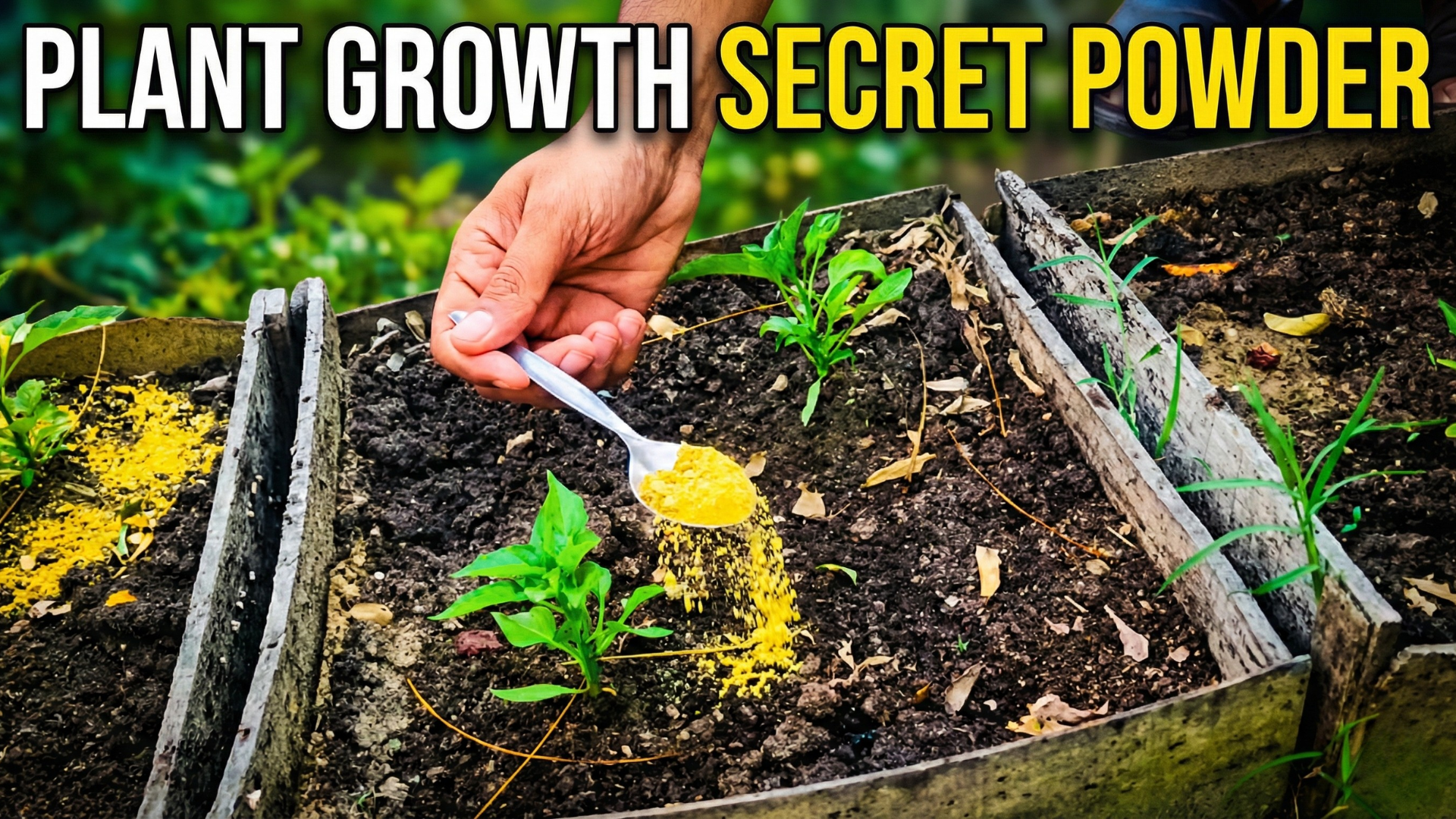 How this hidden powder transforms plants and repels pests