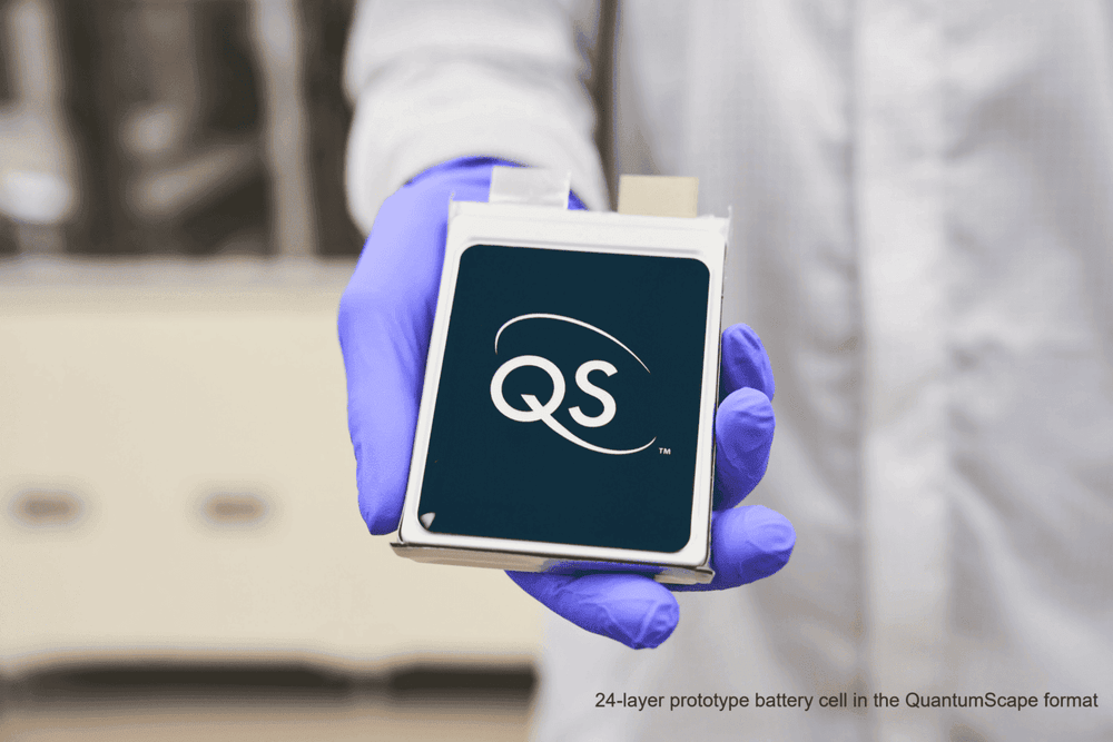 Why did QuantumScape stock sink over 10% after-hours today?