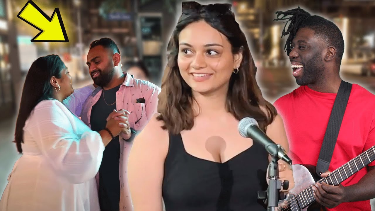 Shy singer's unexpected dance party