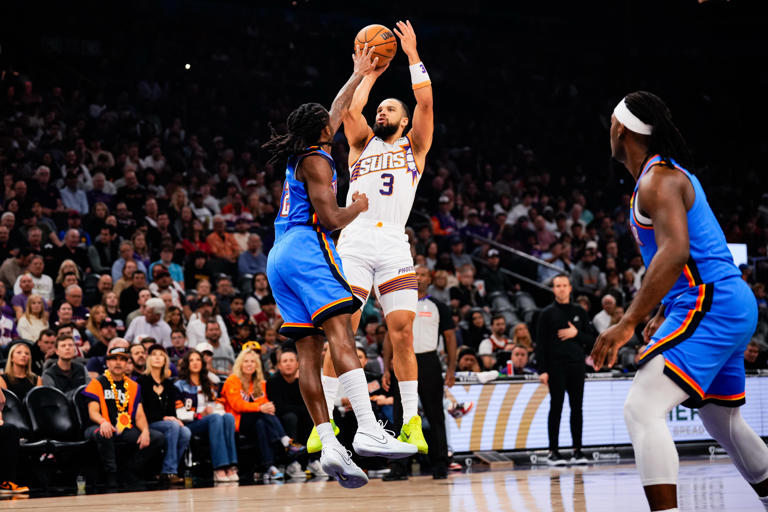 Photos: Best images from Thunder's 136-109 win over Suns