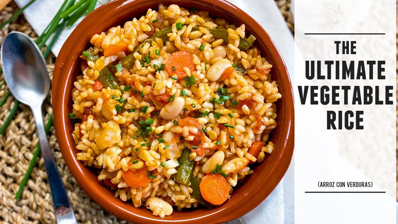 Spanish vegetable rice: A flavorful rice dish that shines as a main course