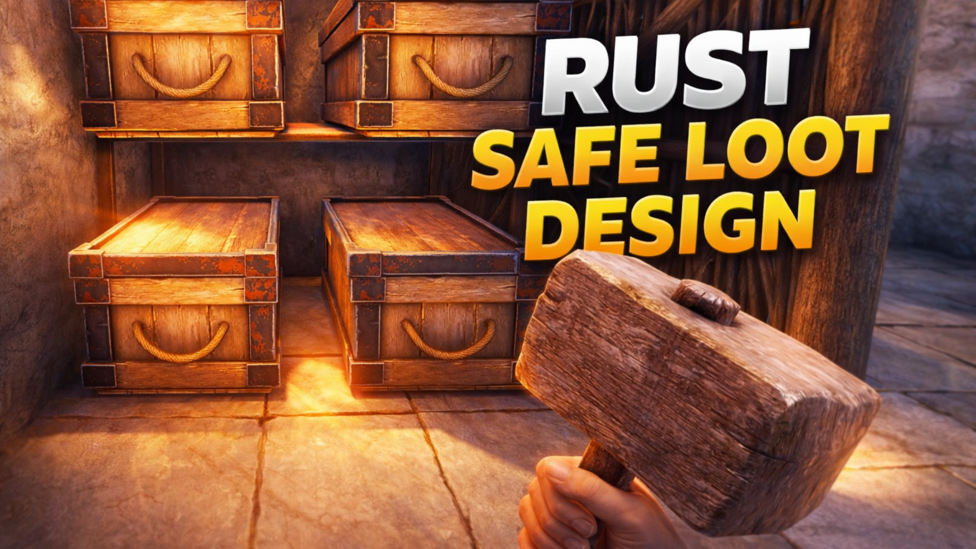 Maximize loot security in Rust safe loot room design tips