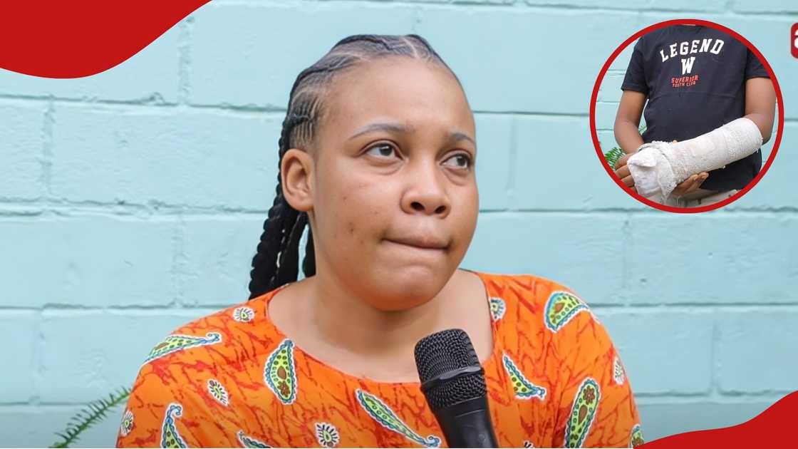 Mum devastated after 3 teachers allegedly cane son, break his hand for ...