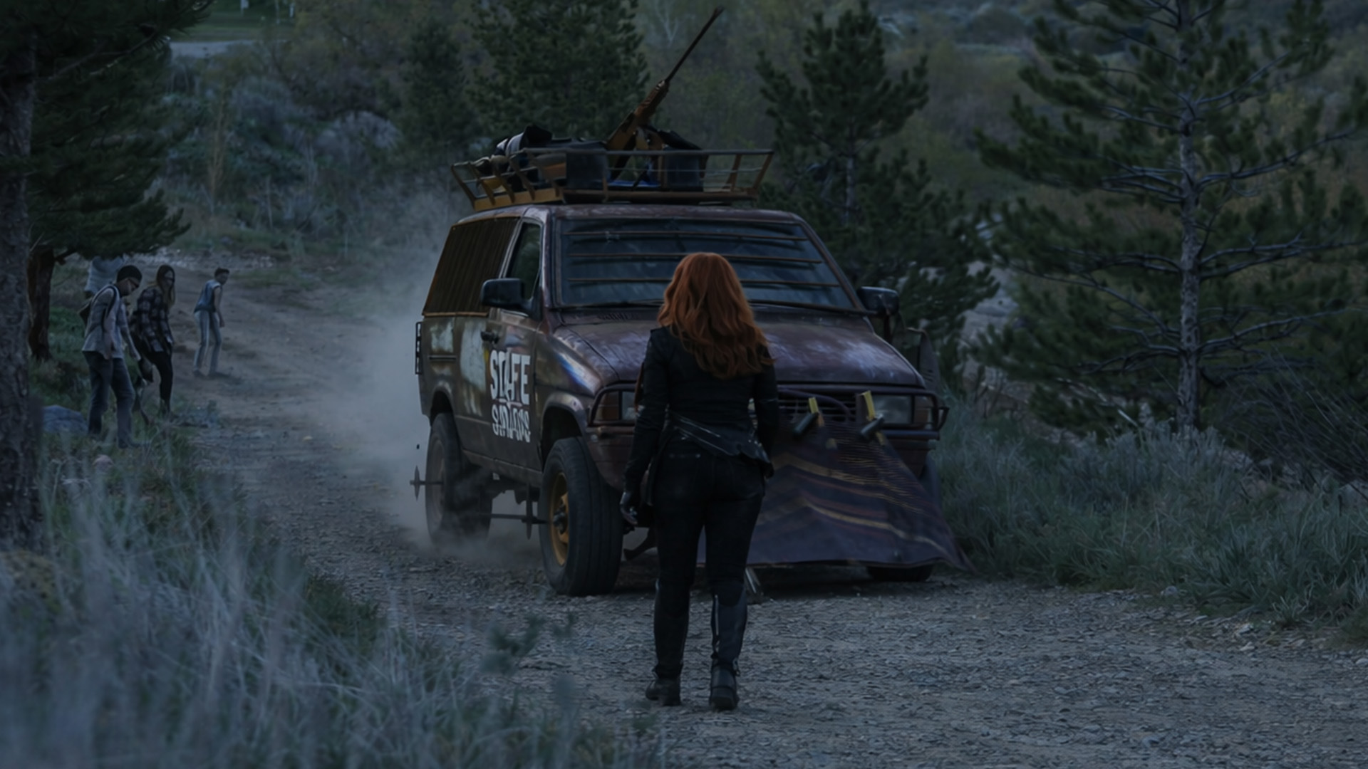Behind the scenes of a fake run over