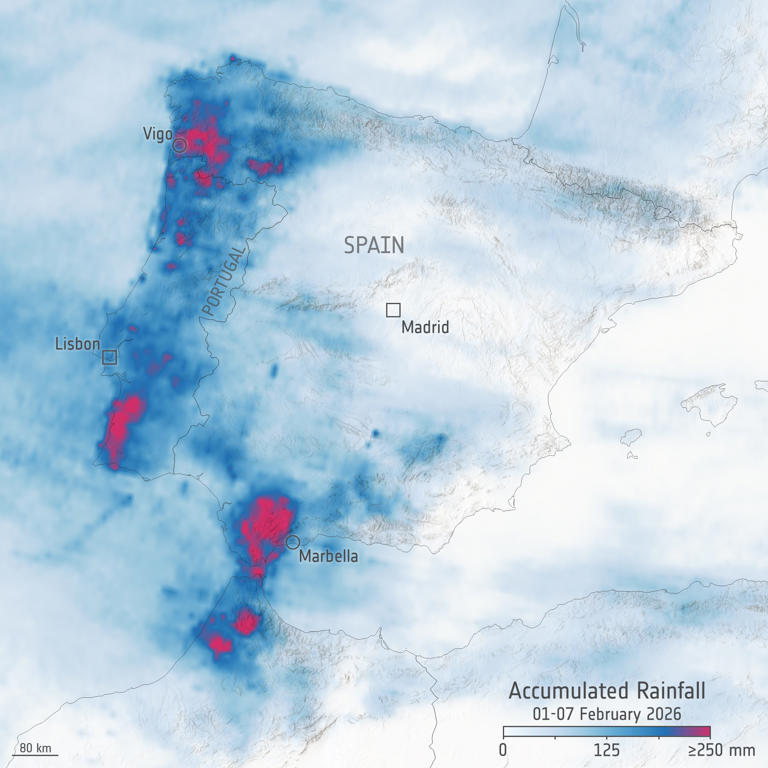 Portugal floods force 3,000 evacuations as motorway collapses