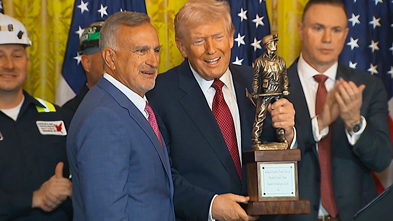 Trump honored as 'Champion of Beautiful Clean Coal'