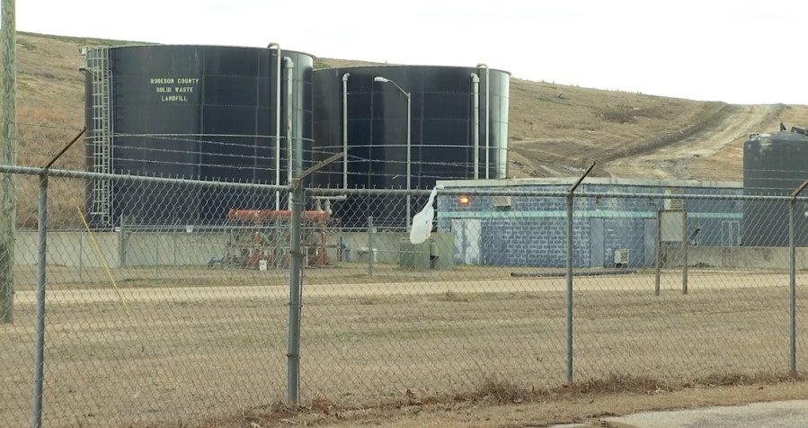 Environmental group sues Robeson County over PFAS pollution