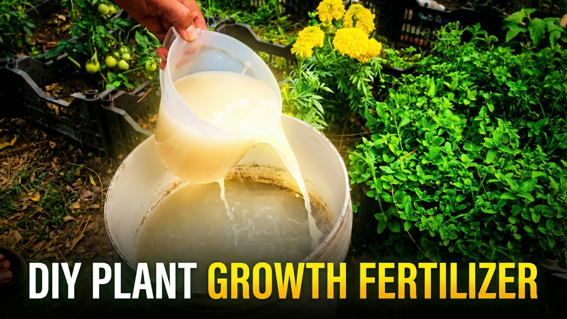 Save money and grow more with this homemade fertilizer