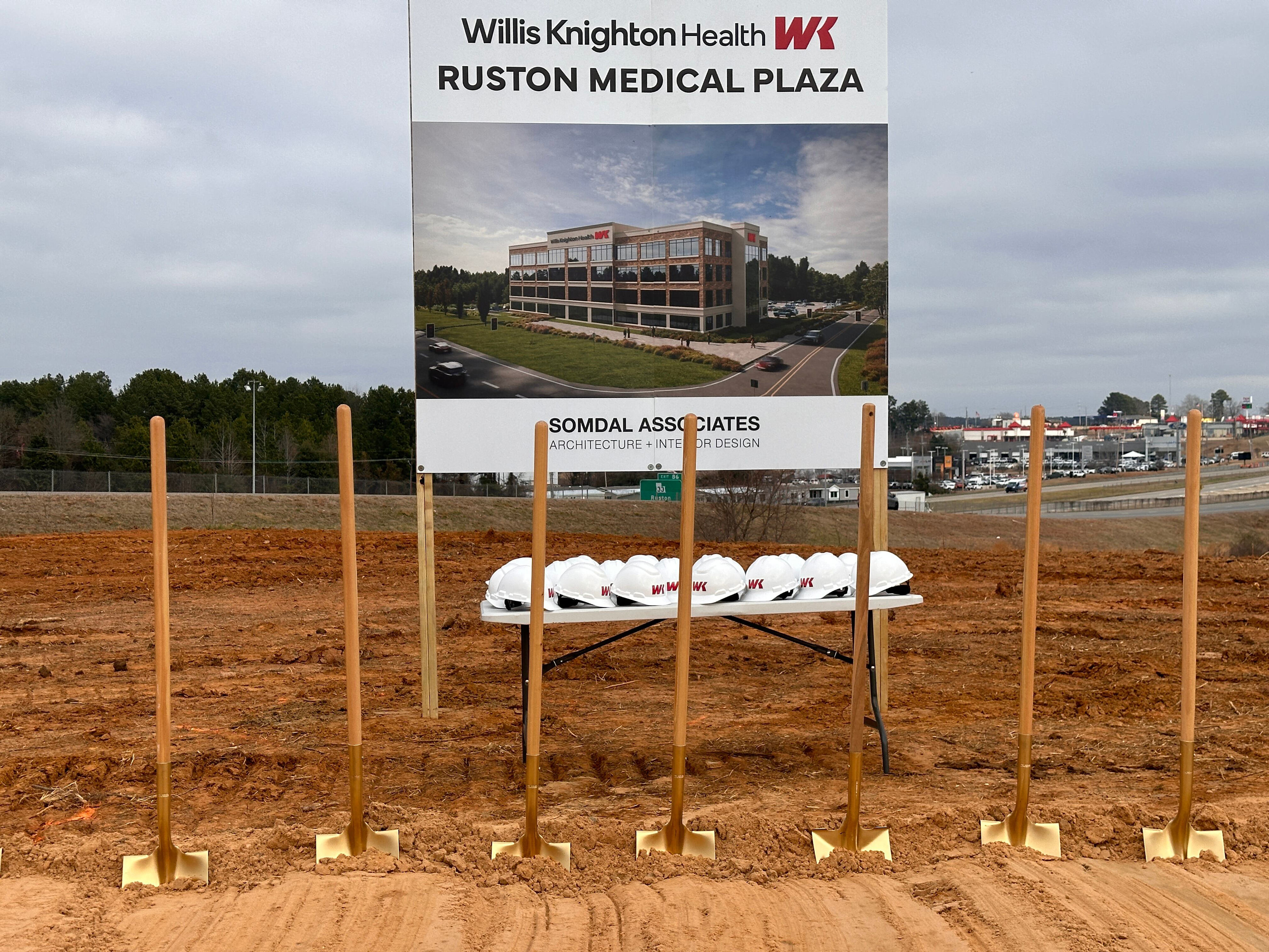 City of Ruston breaks ground on new $50M health center