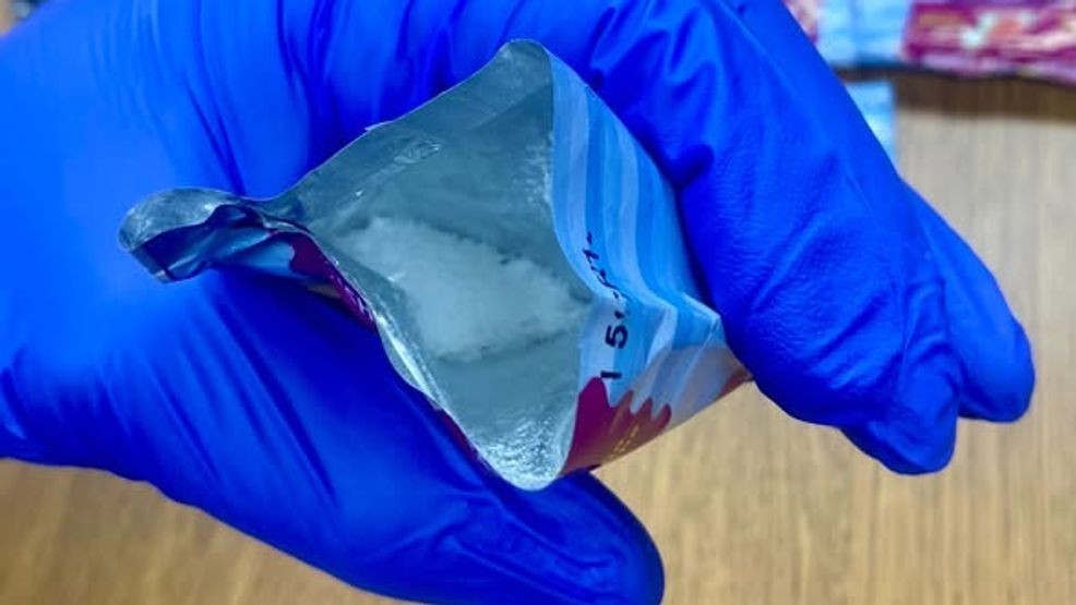 Drug task force discovers methamphetamine hidden in fruit snack packaging