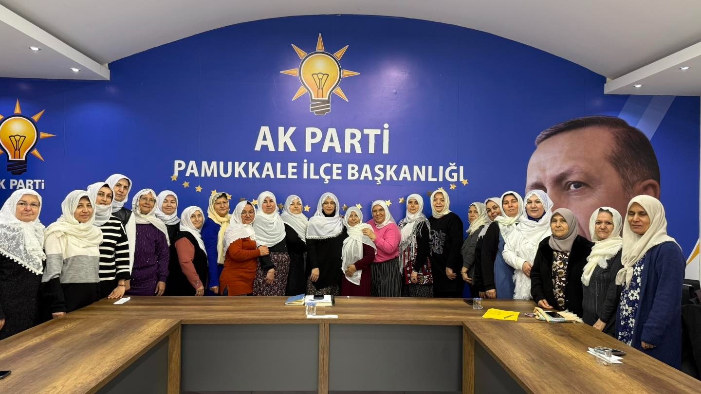 AK Partili kadınlardan Başkan Zeynep Güneş’e şalvarlı destek