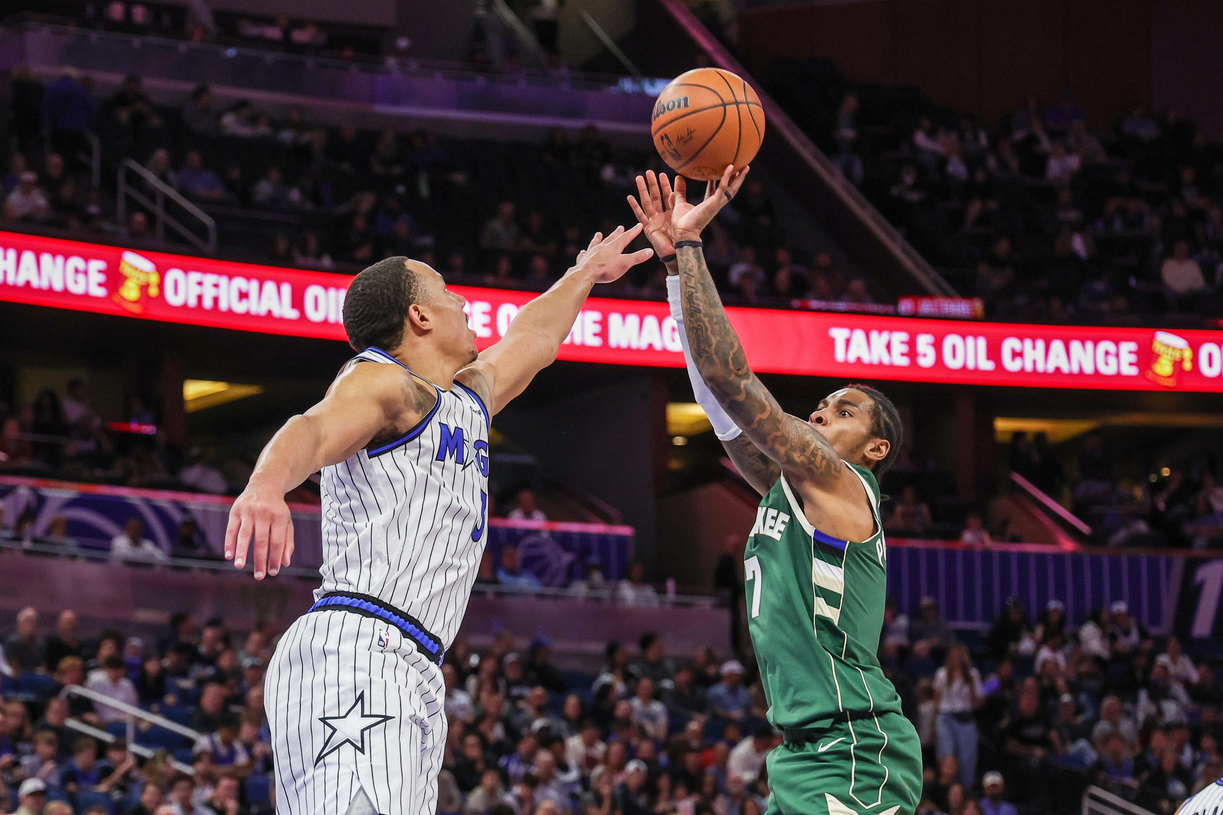 Bucks beat Magic 116-108 behind big nights from newcomers Cam Thomas ...