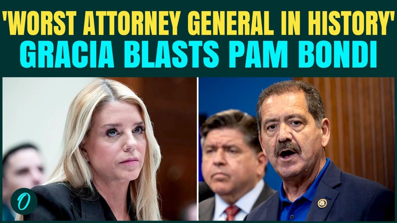 Rep. Chuy García EXPLODES! Calls Pam Bondi "WORST AG EVER" over ...