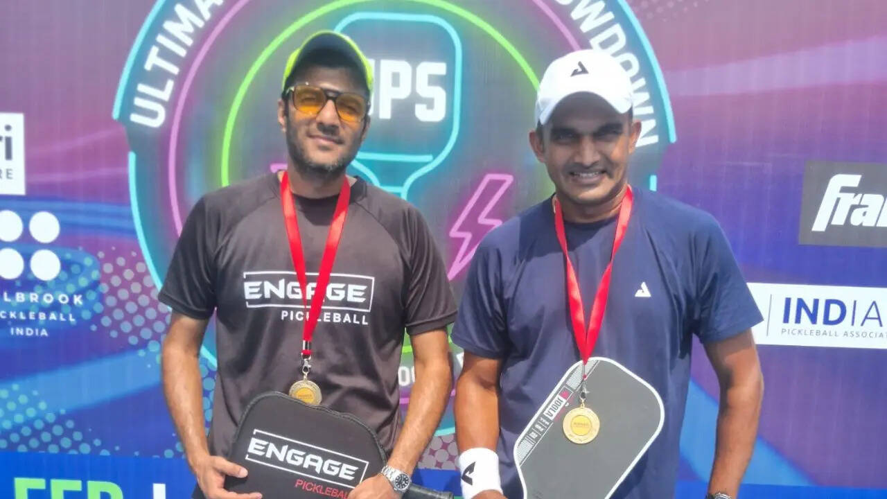 Ultimate pickleball showdown: Dhiren Patel-Vinay Sethia vs Sudarshan ...