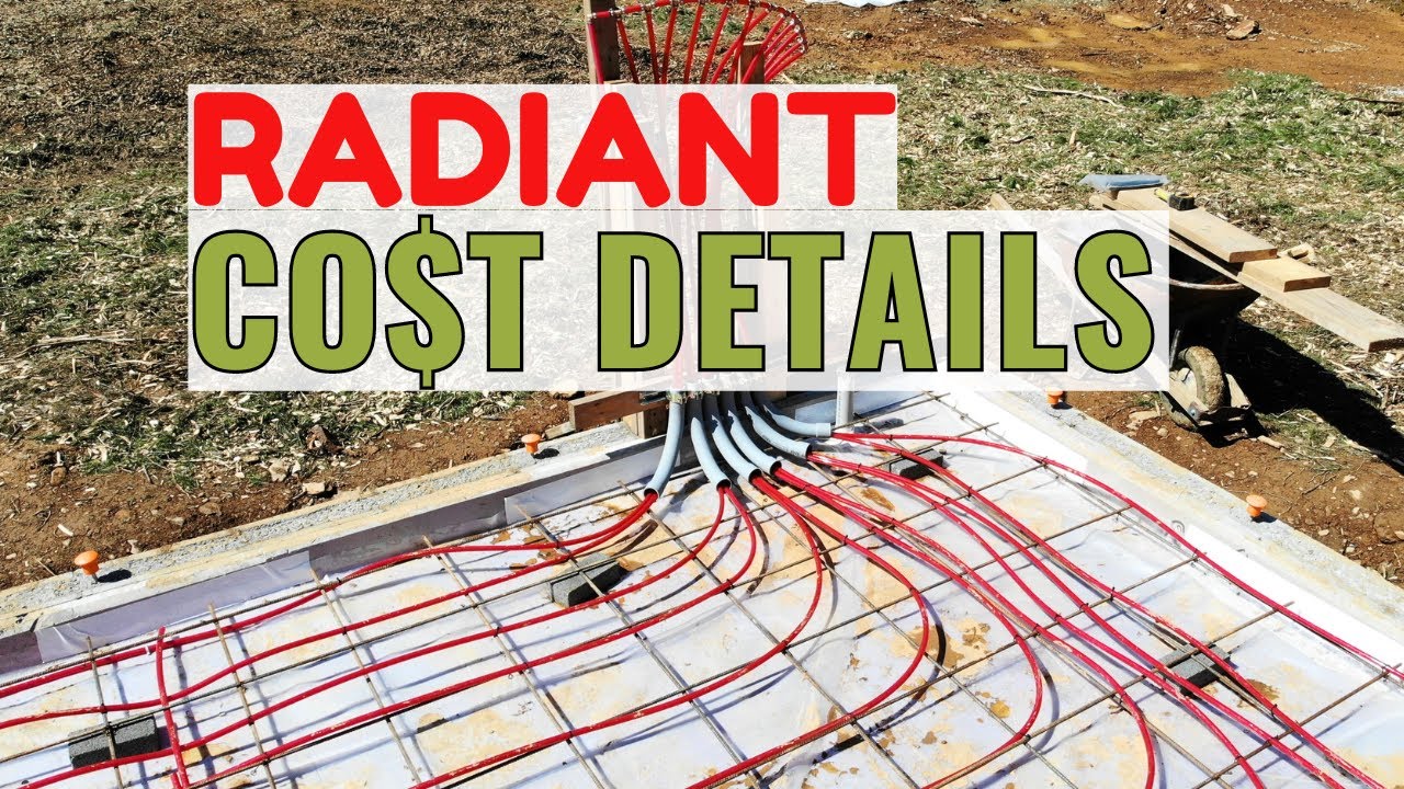Real radiant floor heating costs during a Pennsylvania winter